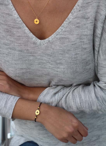 Hello Finley - Kette *KOMPASS* vergoldet